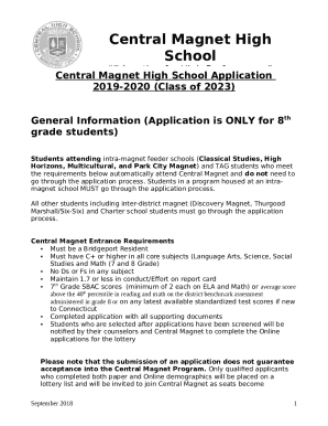 FAQ - Bridgeport Public Schools Magnet & Theme Programs Doc Template ...