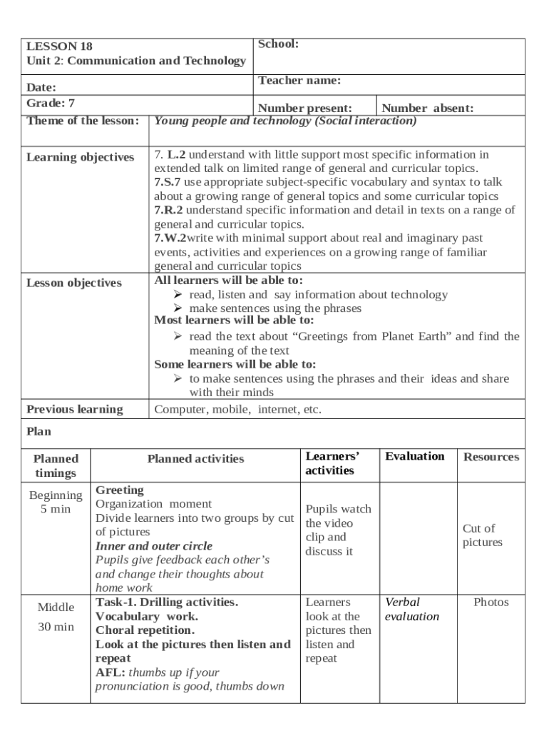 Innovative use of technology in education: winning projects ... Doc ...