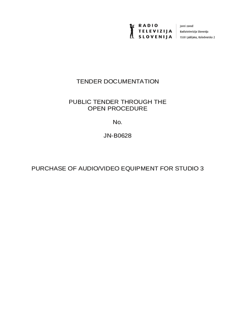 Provisional guidelines on tender procedures for the ... Doc Template ...