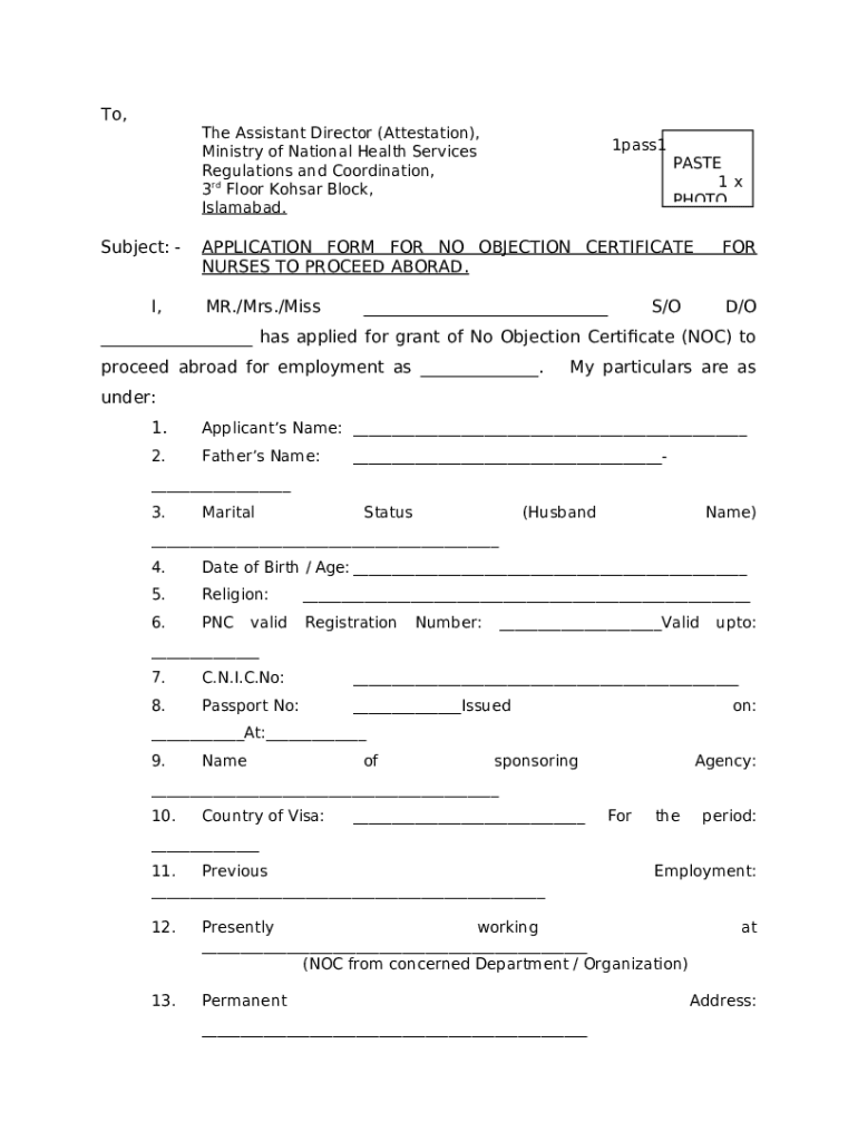 application for attestation of documents from m/o national ... - nhsrc ...