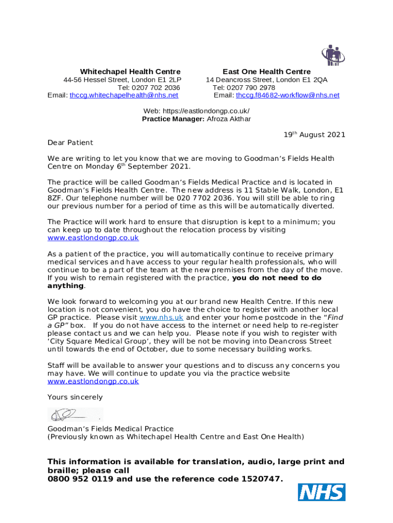 Click here to download the Patient engagement letter Doc Template ...