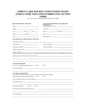 Additional FLHA Board s Doc Template | pdfFiller