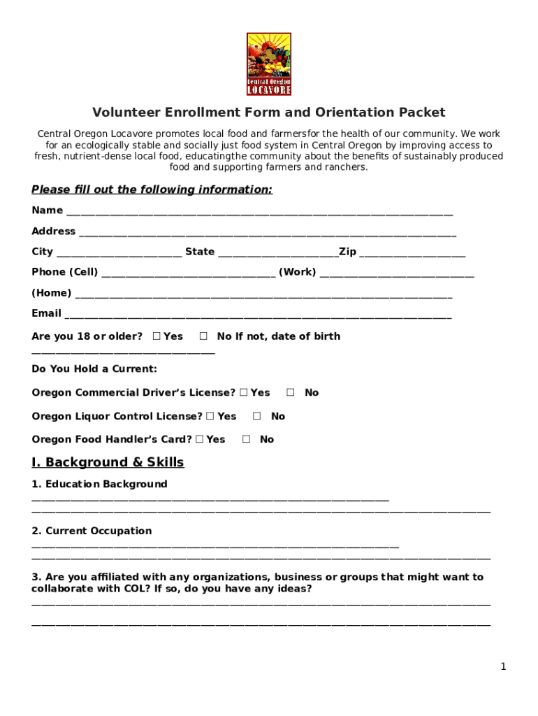 V. Volunteer Agreement Doc Template | pdfFiller