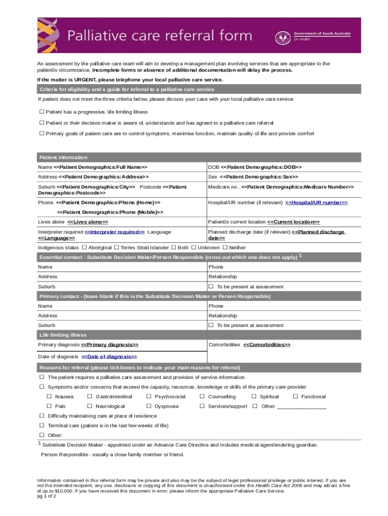 The Eight Domains of Palliative Care: The Framework for ... Doc ...
