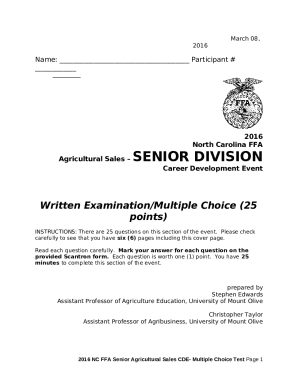 What is the SDR? Doc Template | pdfFiller