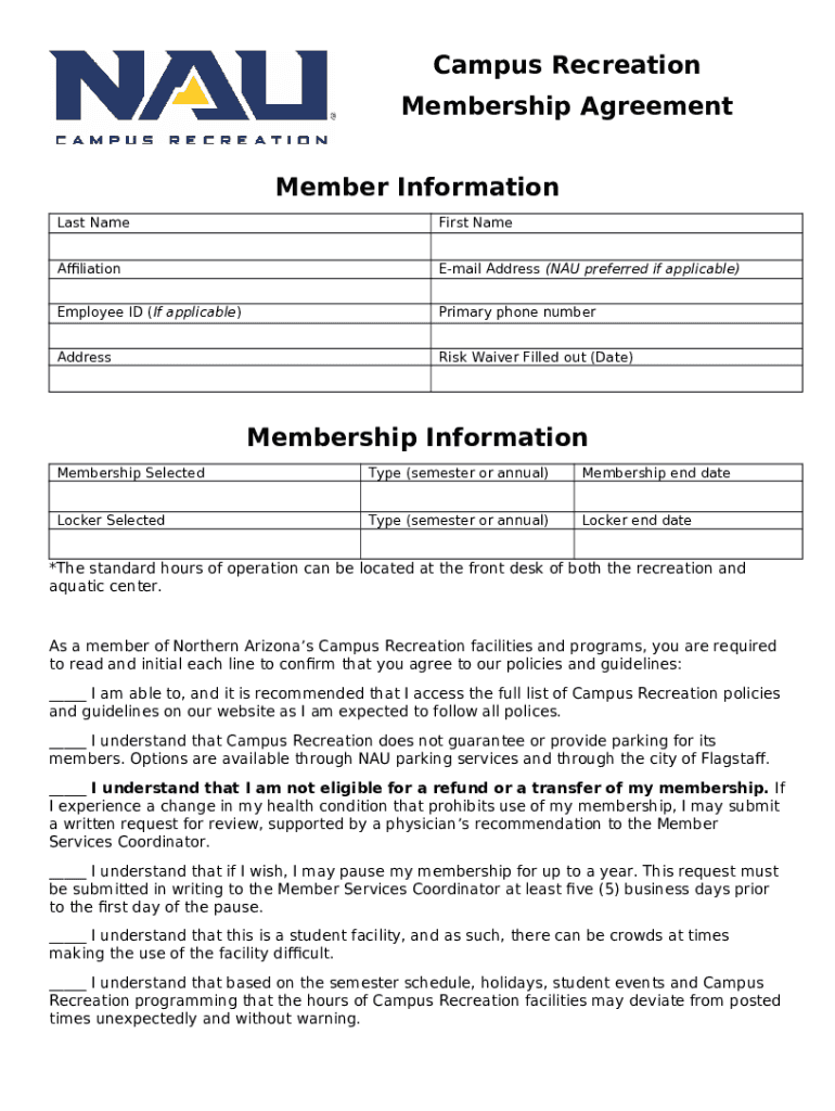 Campus Recreation Payroll Deduction Authorization ... Doc Template ...