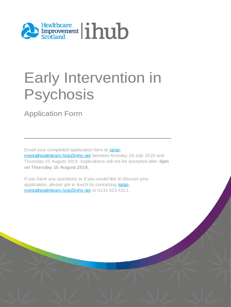 Early intervention in psychosis (EIP) service- Waltham Forest Doc ...