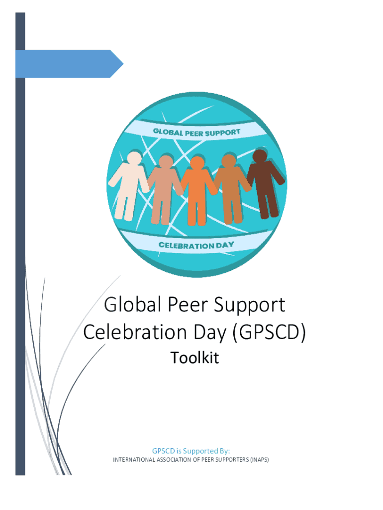 Fillable Online Global Peer Support Celebration Day 9th Annual ...