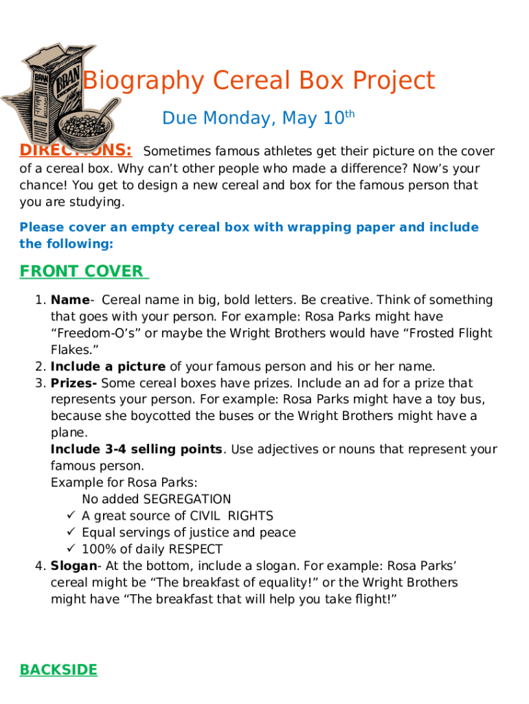 Wheaties cereal features athletes on its boxes - Eastside Doc Template ...