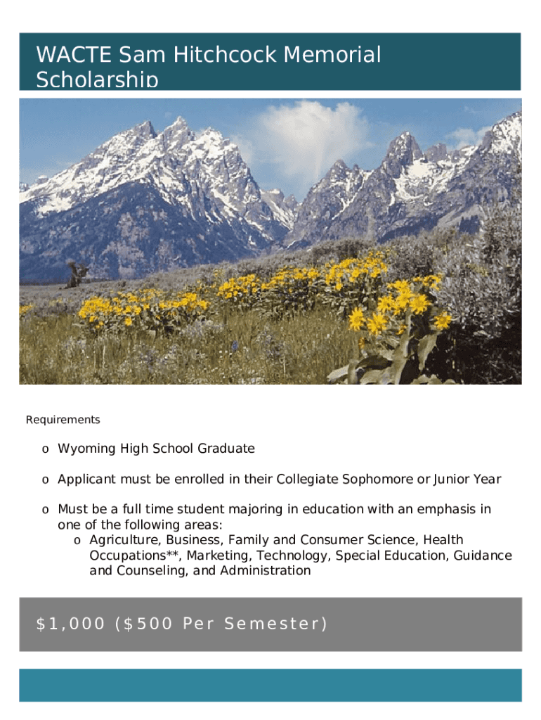 Prestigious Scholarships Application Process Doc Template | pdfFiller