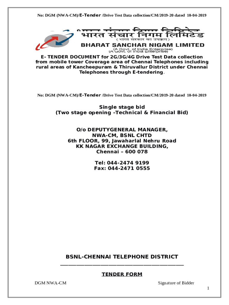 Tender Document for Audit and Assessment of Quality of ... Doc Template ...