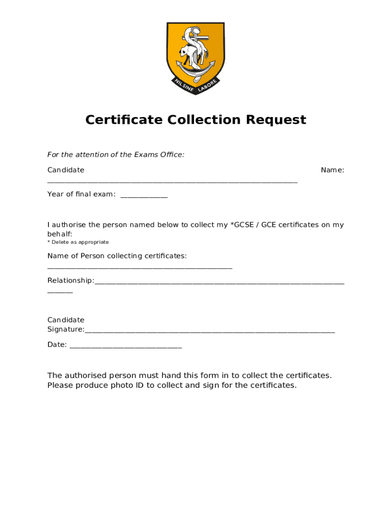 Wallington High School for Girls Examination Policy Doc Template ...