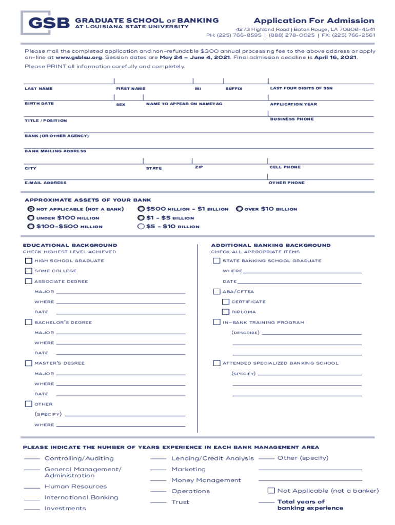 Fillable Online Welcome to our Slate Graduate Application Portal! Fax ...