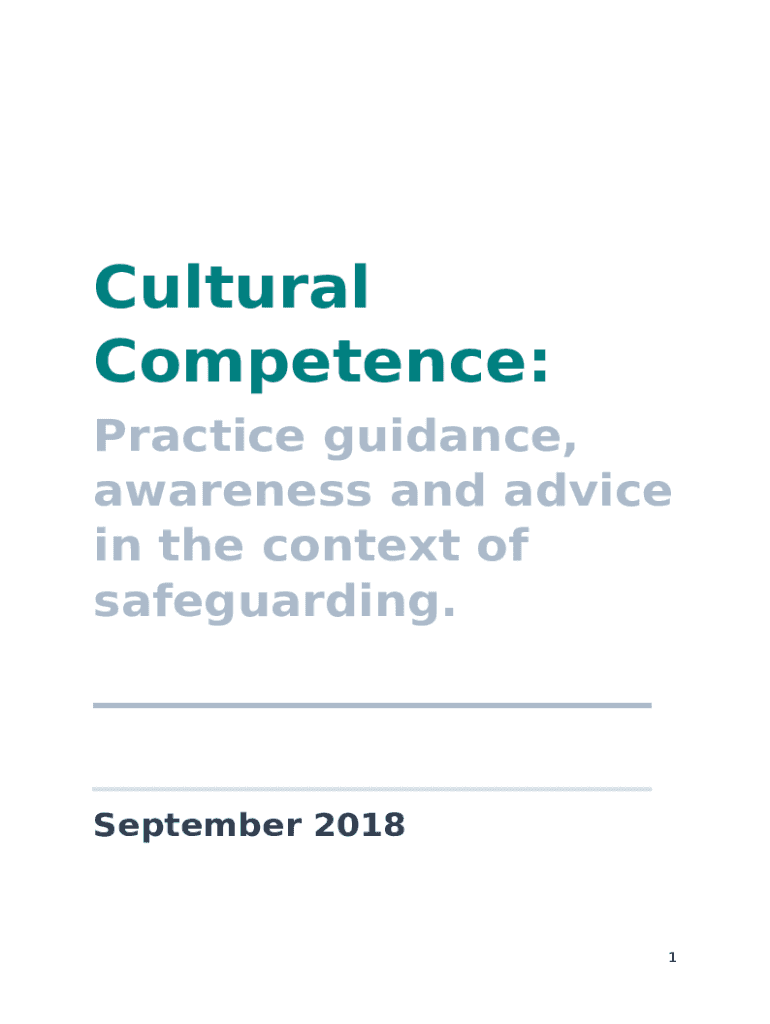 Standards and Indicators for Cultural Competence in ... Doc Template ...