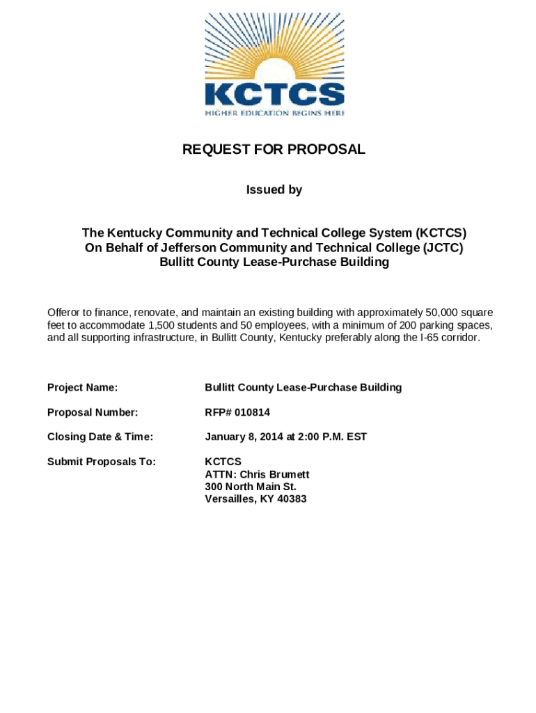 Jefferson Community and Technical College - KCTCS Doc Template | pdfFiller