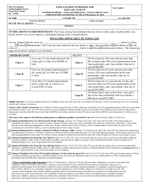 Fillable Online List of Alabama Court Forms Fax Email Print - pdfFiller