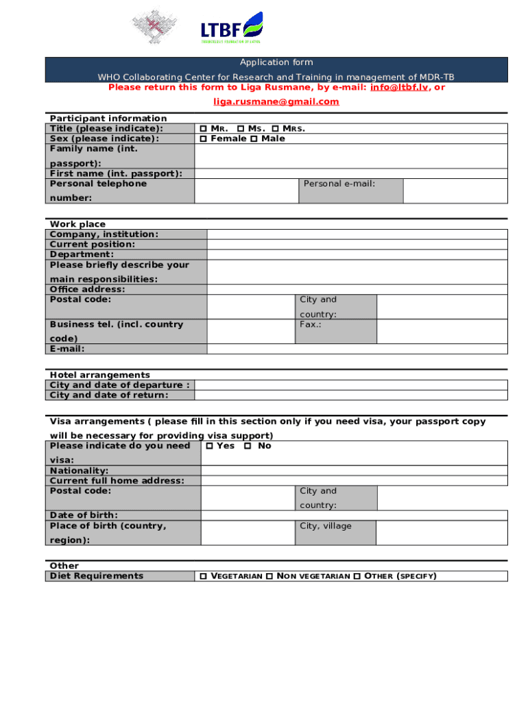 WHO Collaborating Centre for Research and Training ... Doc Template | pdfFiller