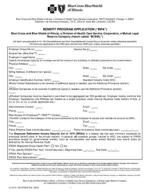 Fillable Online Benefit Program Application (BPA) 2024. Benefit Program Application (BPA) 2024 ...