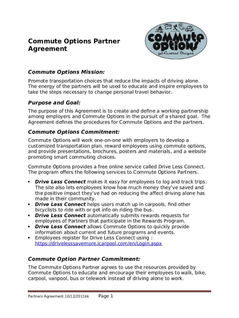 How Commute Options Can Benefit Your Business Doc Template | pdfFiller