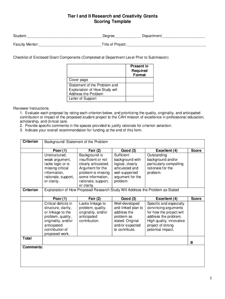 Fillable Online alliedhealth ouhsc Tier I and II Research and ...