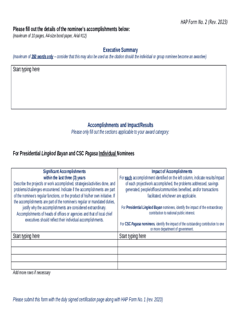 SOCIAL SCI101 - Nomination Write-Up Civil Service.docx Doc Template | pdfFiller