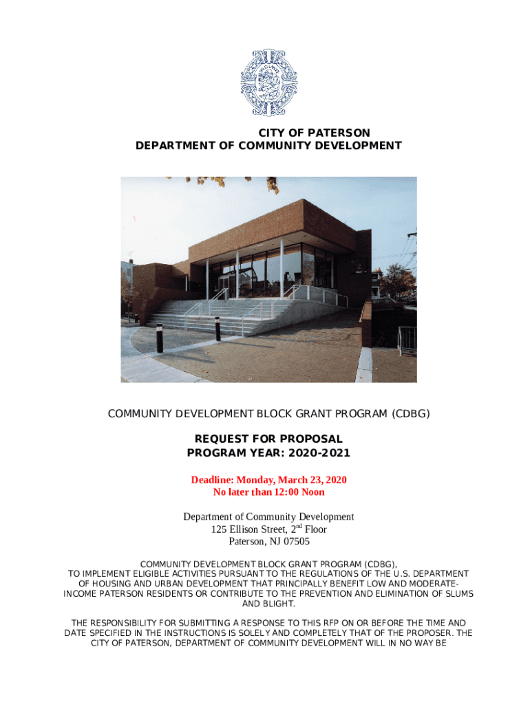 CDBG GUIDE Doc Template | pdfFiller