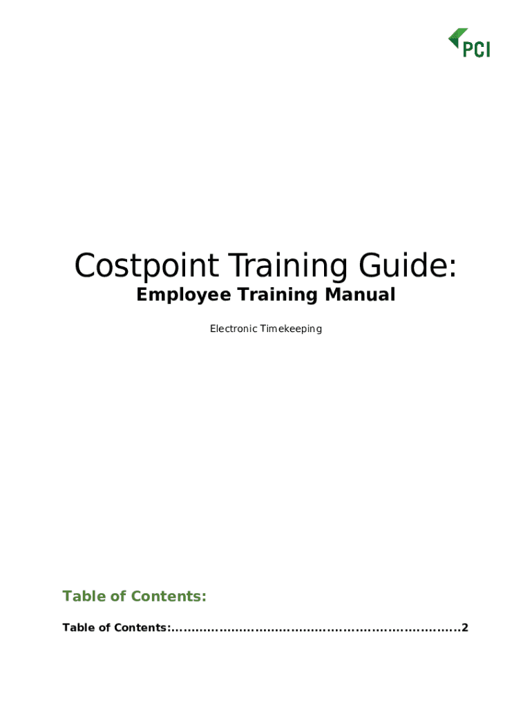 Deltek Costpoint Mobile Time and Expense User Guide Doc Template ...