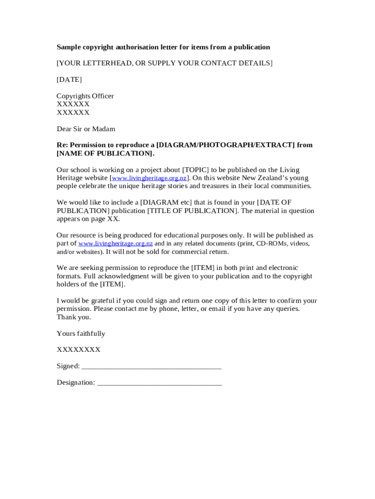 Your Letterhead, or supply your contact details Doc Template | pdfFiller