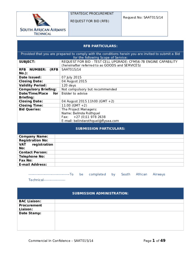 REQUEST FOR BIDS FOR ROAD SIGNS AND POSTS ... Doc Template | pdfFiller