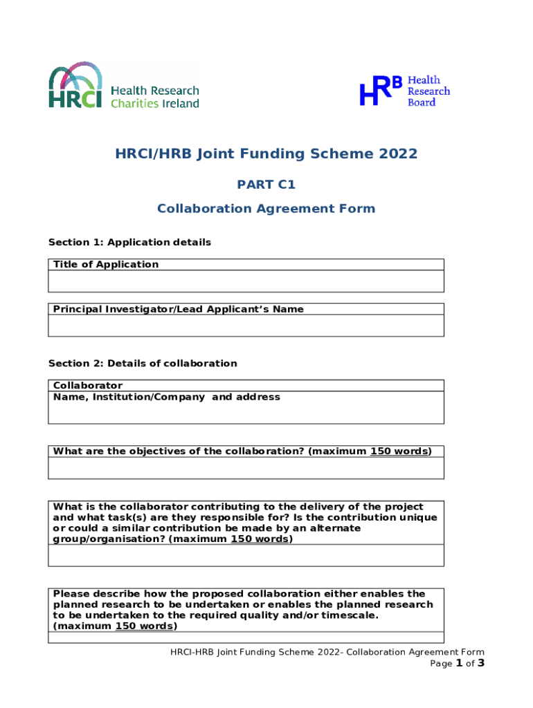How the Joint Funding Scheme works: The details Doc Template | pdfFiller