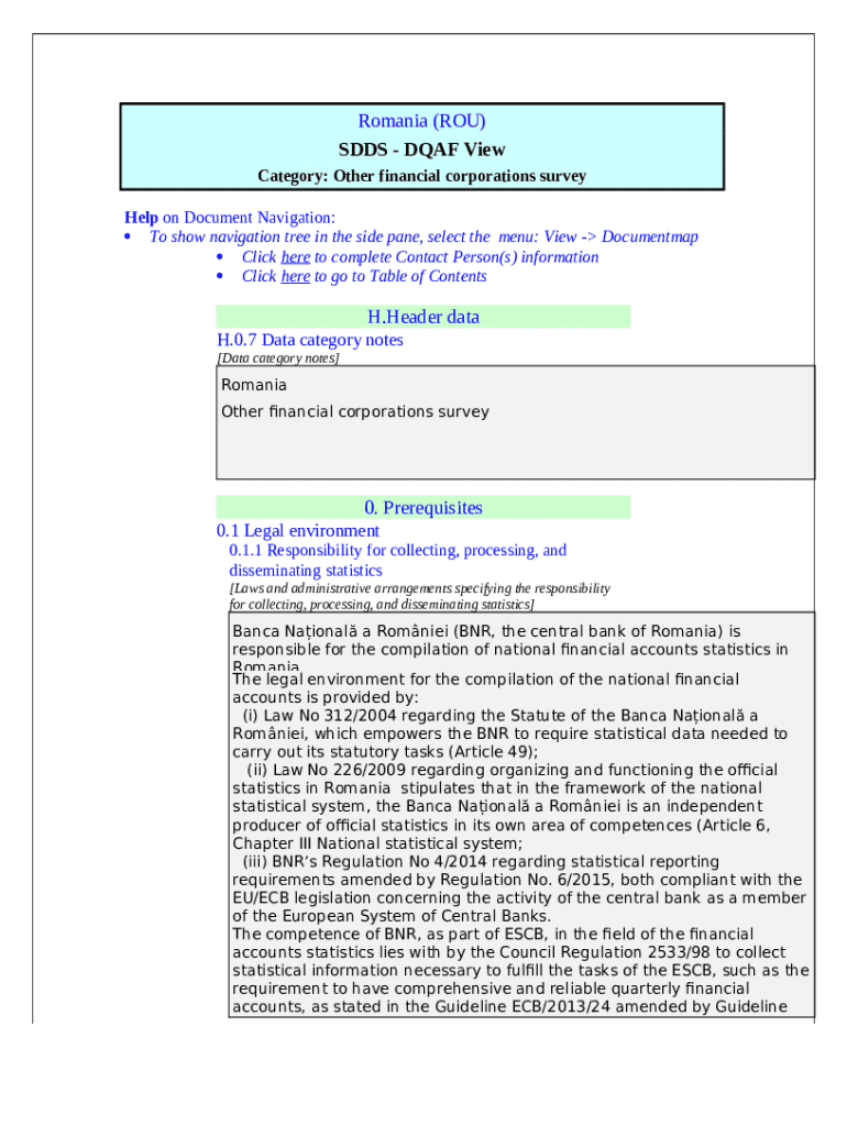 ROM SDDS DQAF EXT COF00 Currency Composition of Foreign ... Doc ...