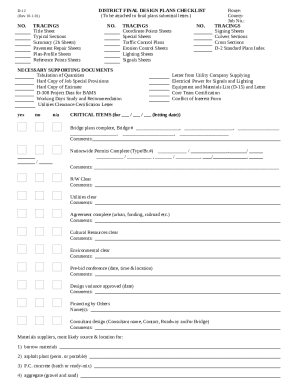 Right of Way Plan/Design Checklist for R/W Verification - epg modot Doc ...