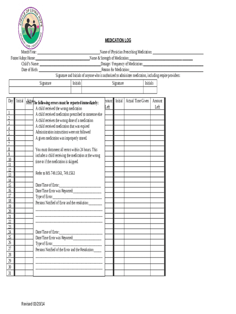 Required Logs & Documents: FSS Contact/Sign-out Log: Doc Template ...