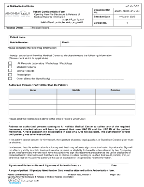 Fillable Online Health Records Request Fax Email Print - pdfFiller