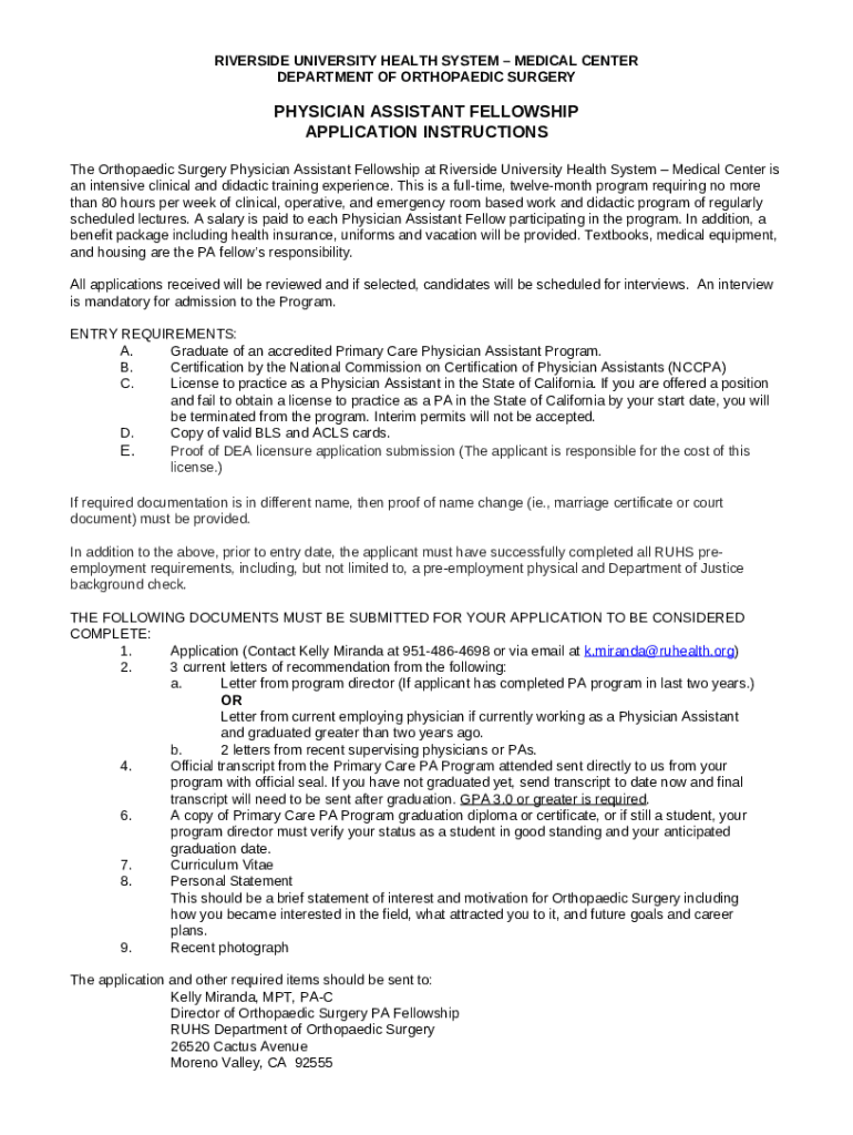 Riverside University Health System Orthopedic Surgery PA ... Doc ...