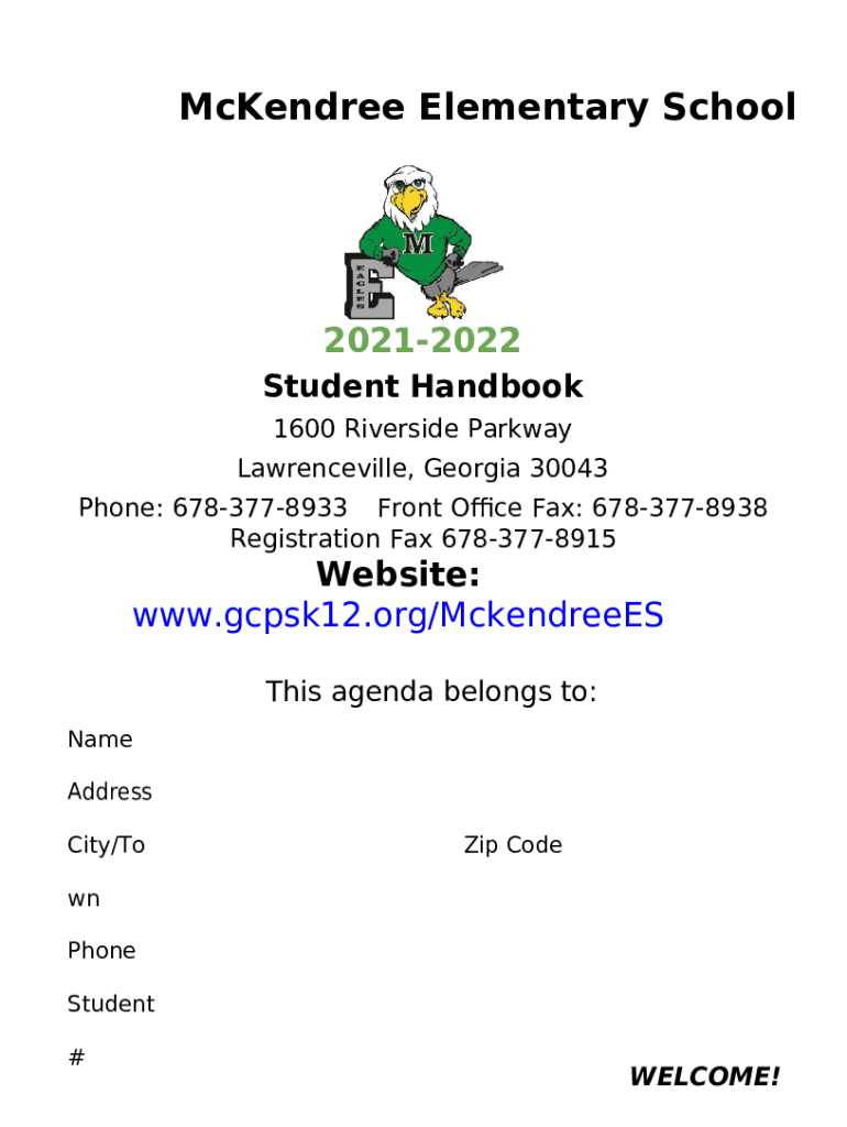 McKendree Elementary School Doc Template | pdfFiller