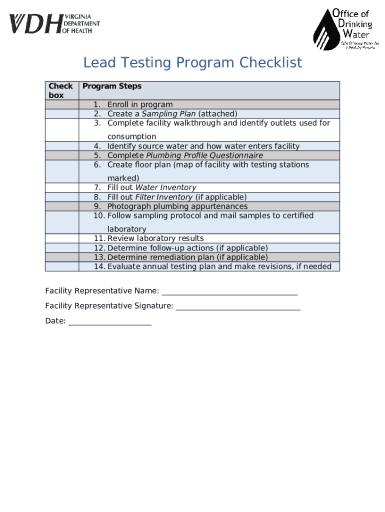 final sampling report wiin grant lead testing program jayla's ... Doc ...