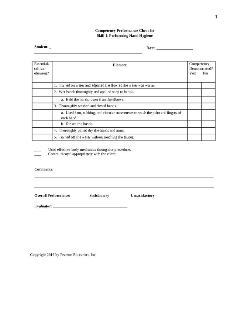 Assessing Body Temperature - Competency Perance ... Doc Template ...