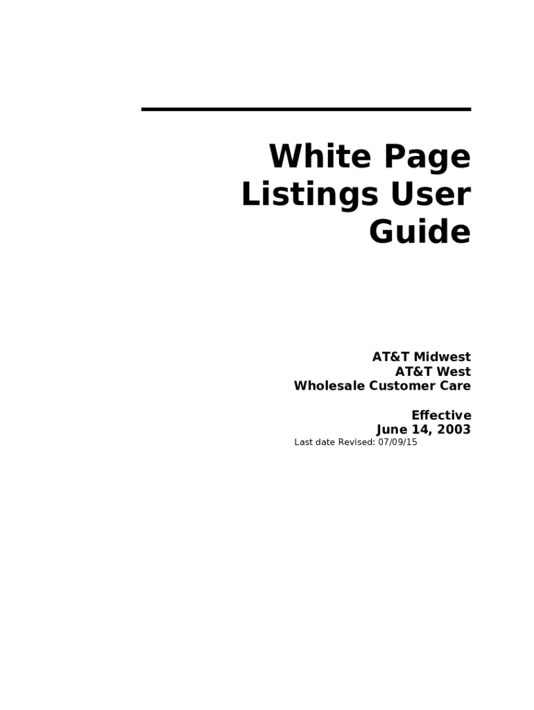 How does white pages get your ination and address? Doc Template | pdfFiller