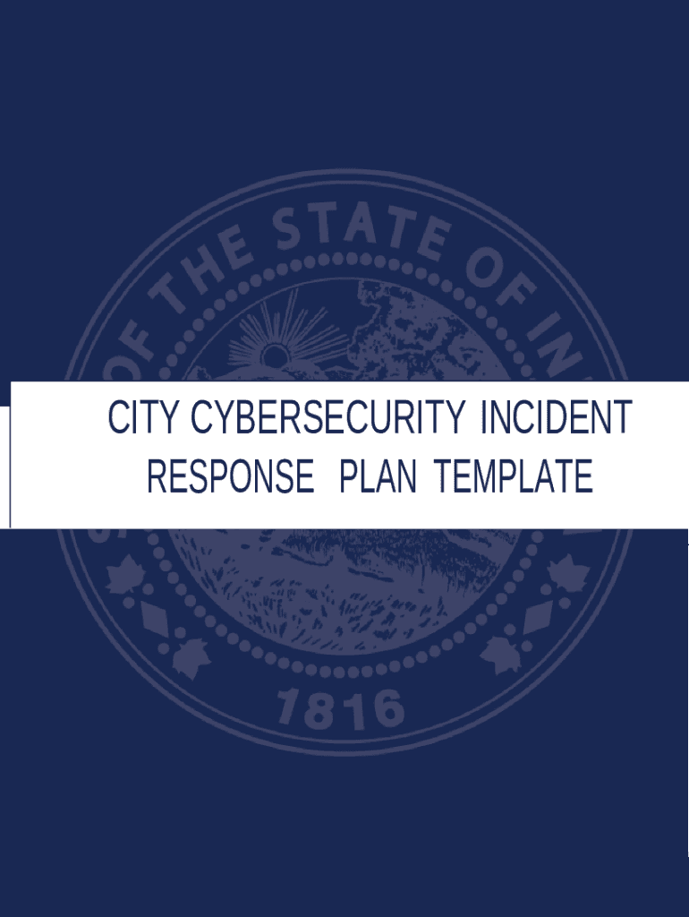 Cyber Incident Response Program Annex. Cyber Security Doc Template ...