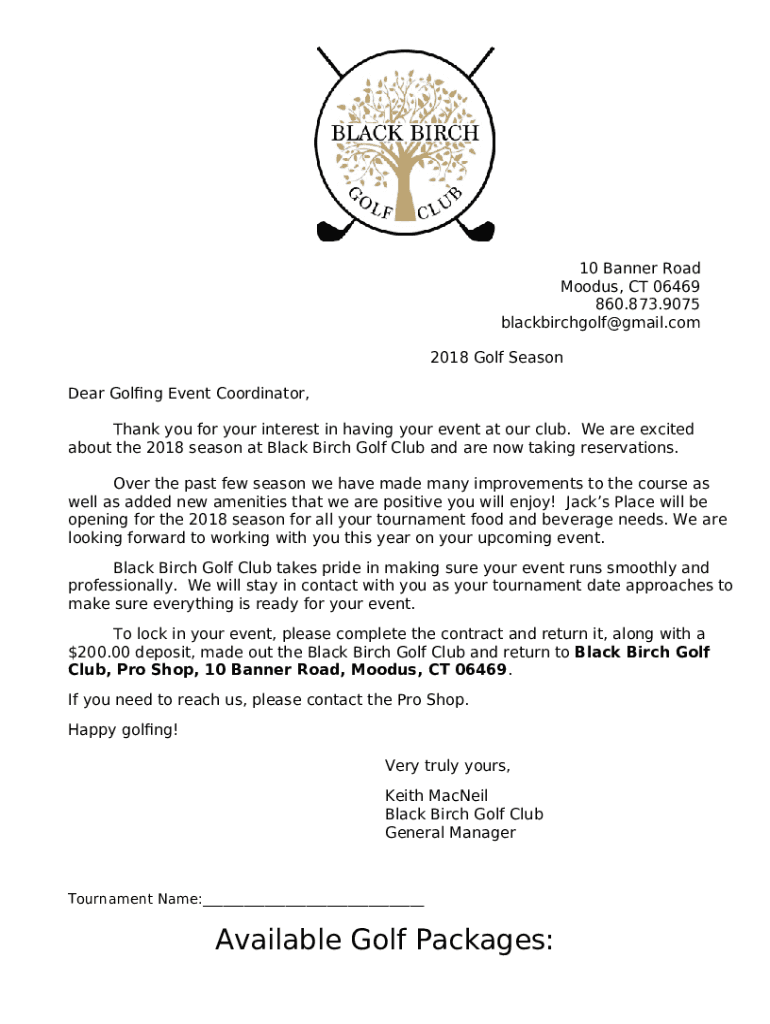 Black Birch Golf Club: Black BirchCoursesGolfDigest.com Doc Template ...