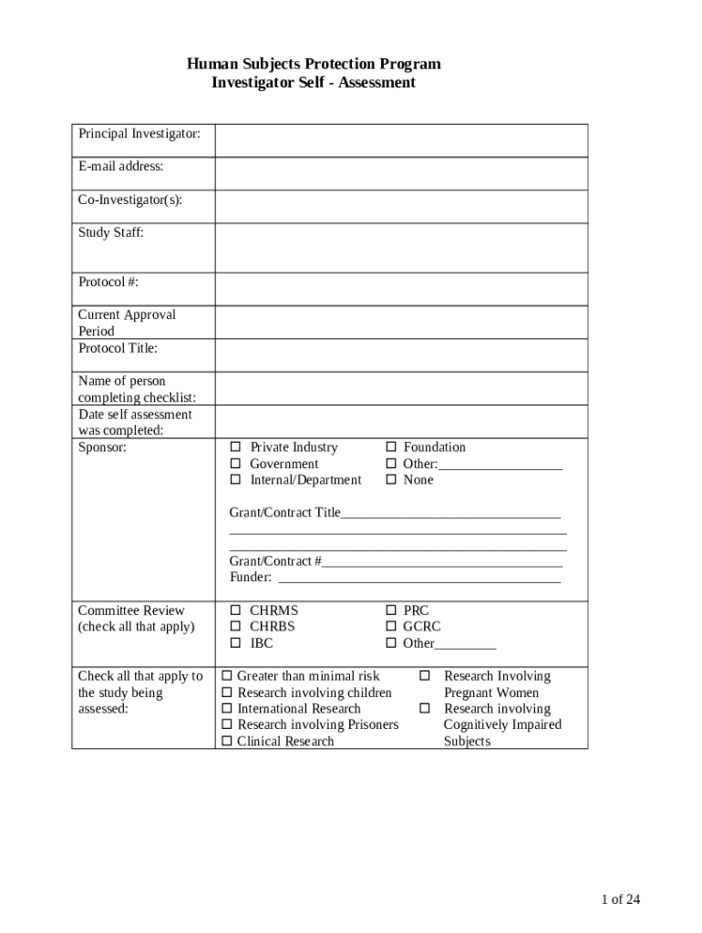 Guide to Completing the Clinical Research Protocol Roles ... Doc ...
