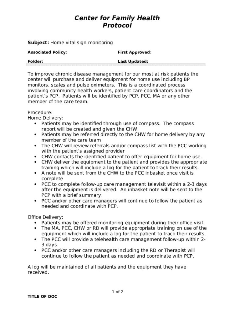 Remote monitoring for patients with chronic conditions in the ... Doc ...
