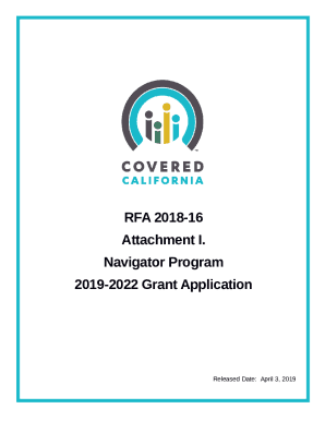 Request for Applications (RFA) No. 22-10099 - CDPH Doc Template | pdfFiller