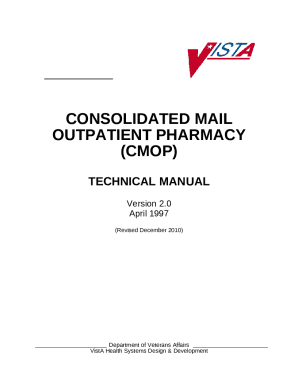 Online va (CMOP) Technical Manual - US Department of ... Doc Template ...
