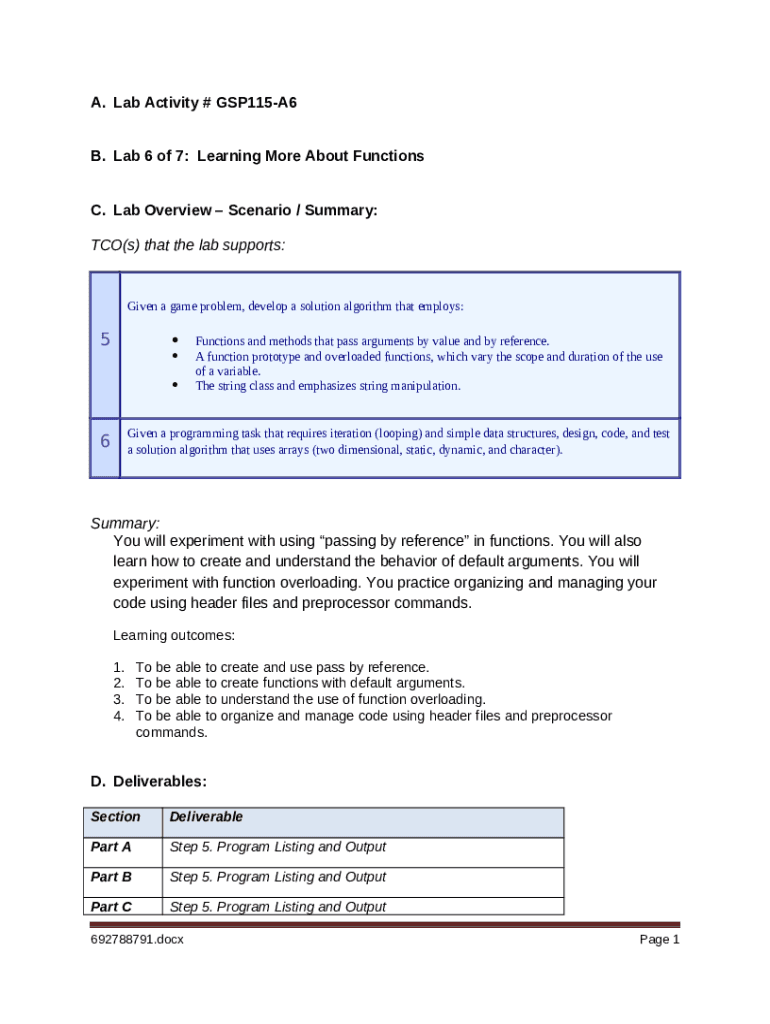 6 Simple Ideas for a Running a Successful Science Lab Doc Template ...