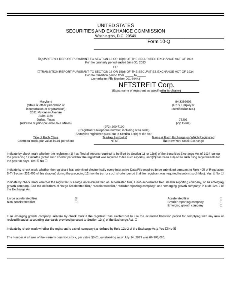 Commission File Number 001-39443 Doc Template | pdfFiller