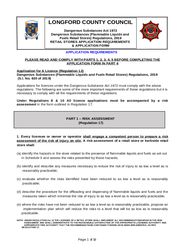 dangerous-substance-licence-application--commercial ... Doc Template ...