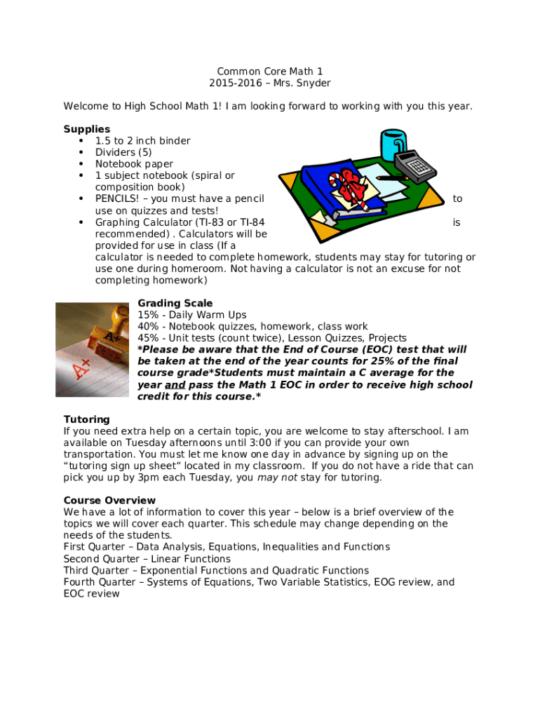 How I Organize Students with a Math Binder System Doc Template | pdfFiller