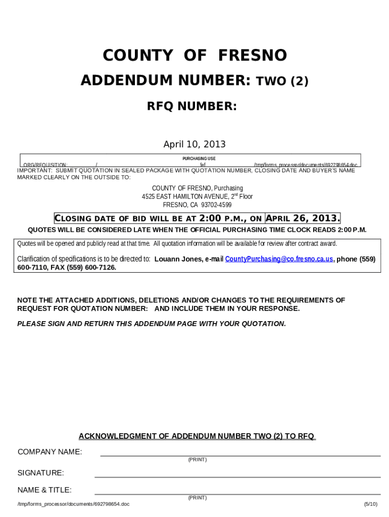 ORG/Requisition:/ - www2 co fresno ca Doc Template | pdfFiller